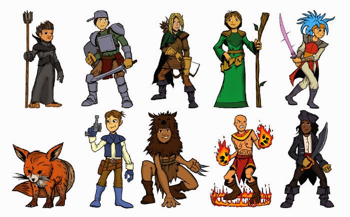 Hero Kids RPG: Flat Plastic Heroes!